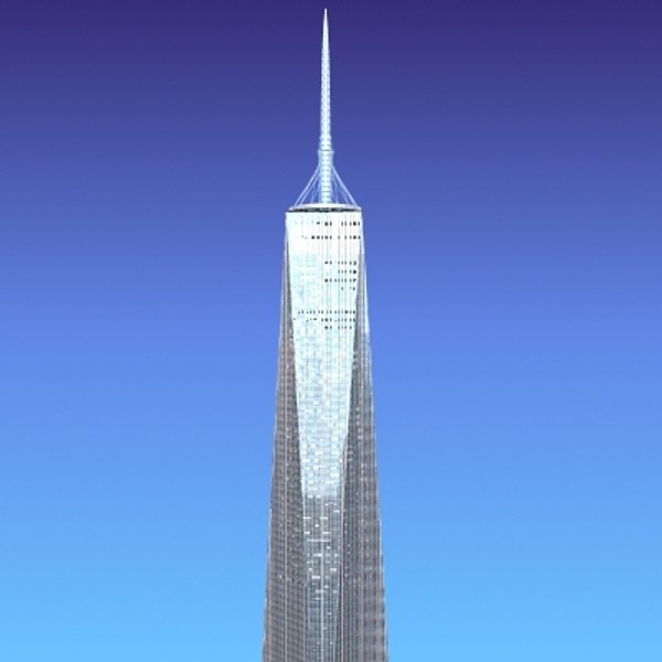 3d freedom tower model