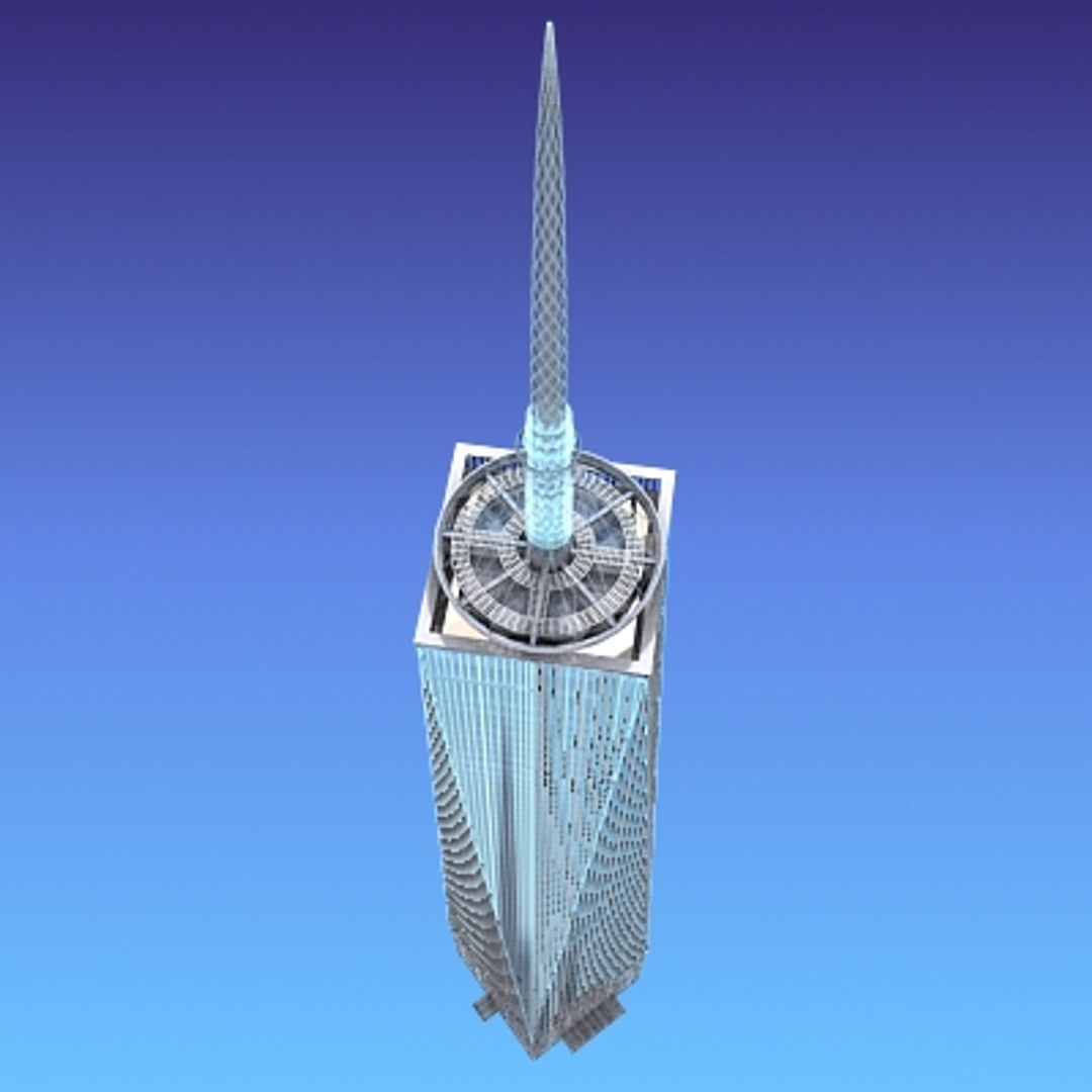 3d Freedom Tower Model