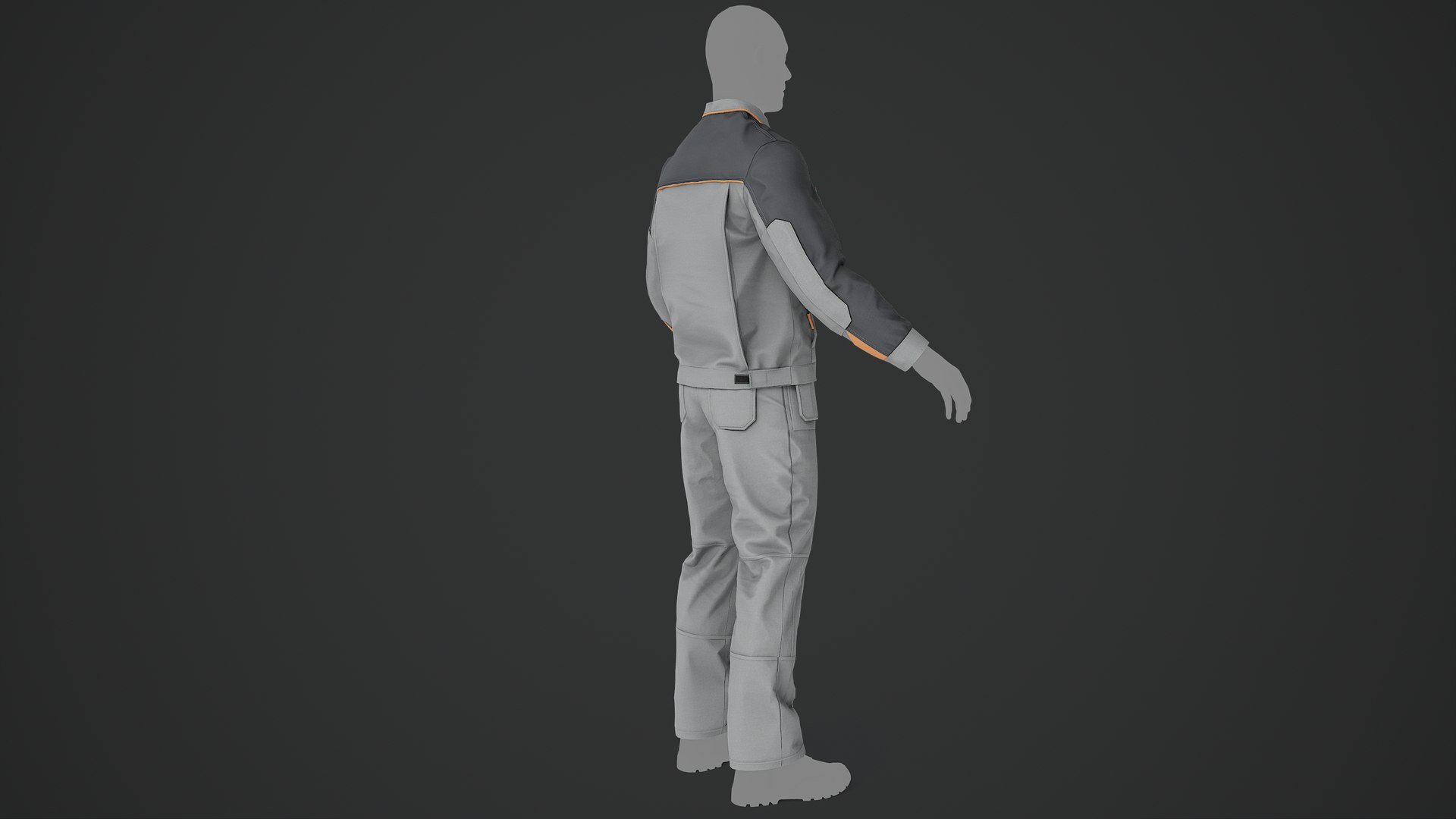 3D Working Outfit 2 - TurboSquid 2329859