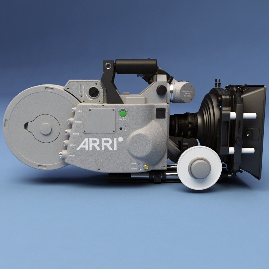 film camera ariflex 535b 3d model
