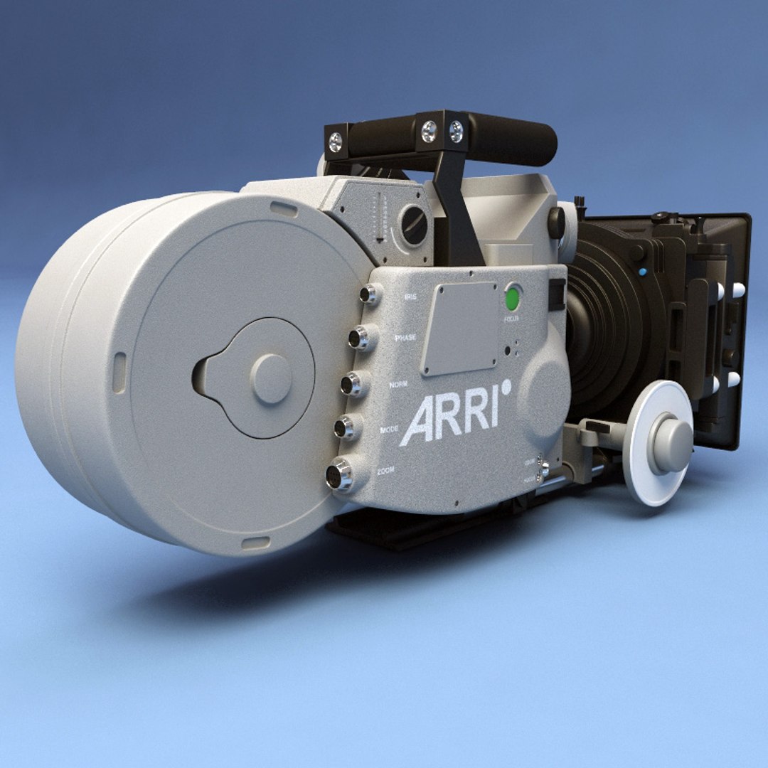 film camera ariflex 535b 3d model