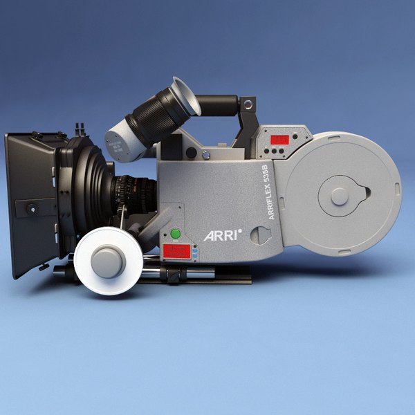 film camera ariflex 535b 3d model