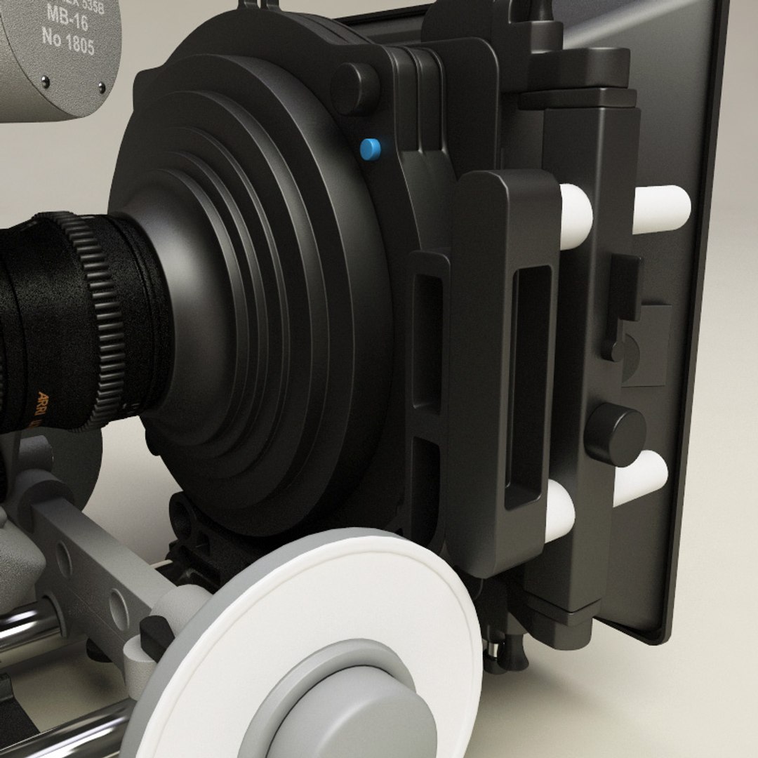 film camera ariflex 535b 3d model