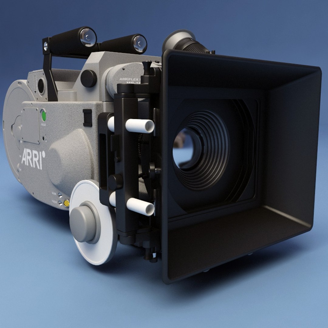 film camera ariflex 535b 3d model