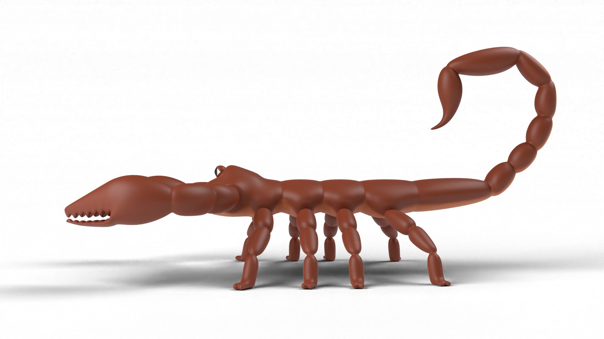 3D Model Cartoon Scorpion - TurboSquid 2014413