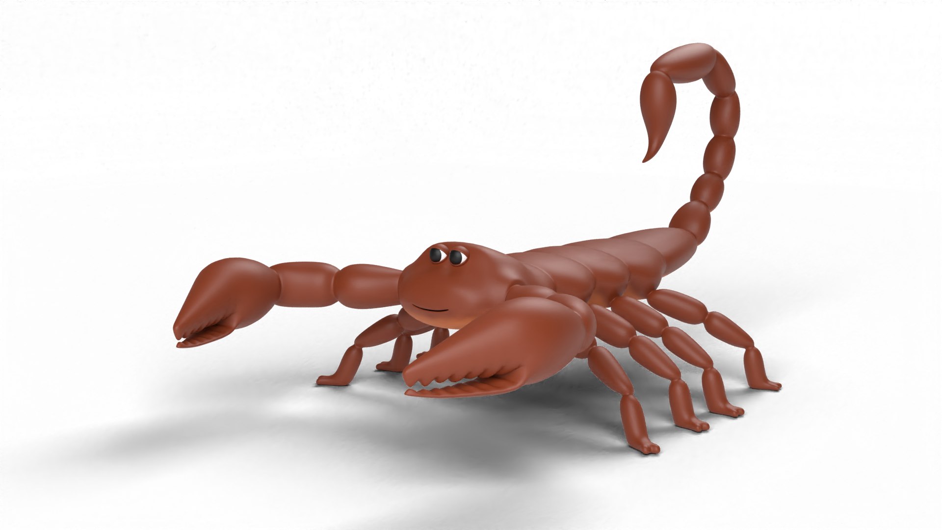 3D Model Cartoon Scorpion - TurboSquid 2014413