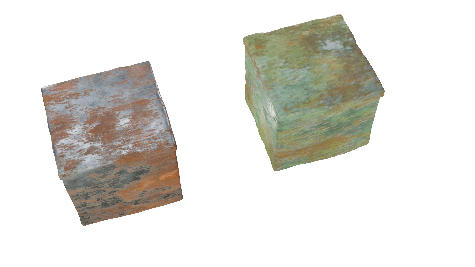 Old rusty metal box 3D model - TurboSquid 2124005