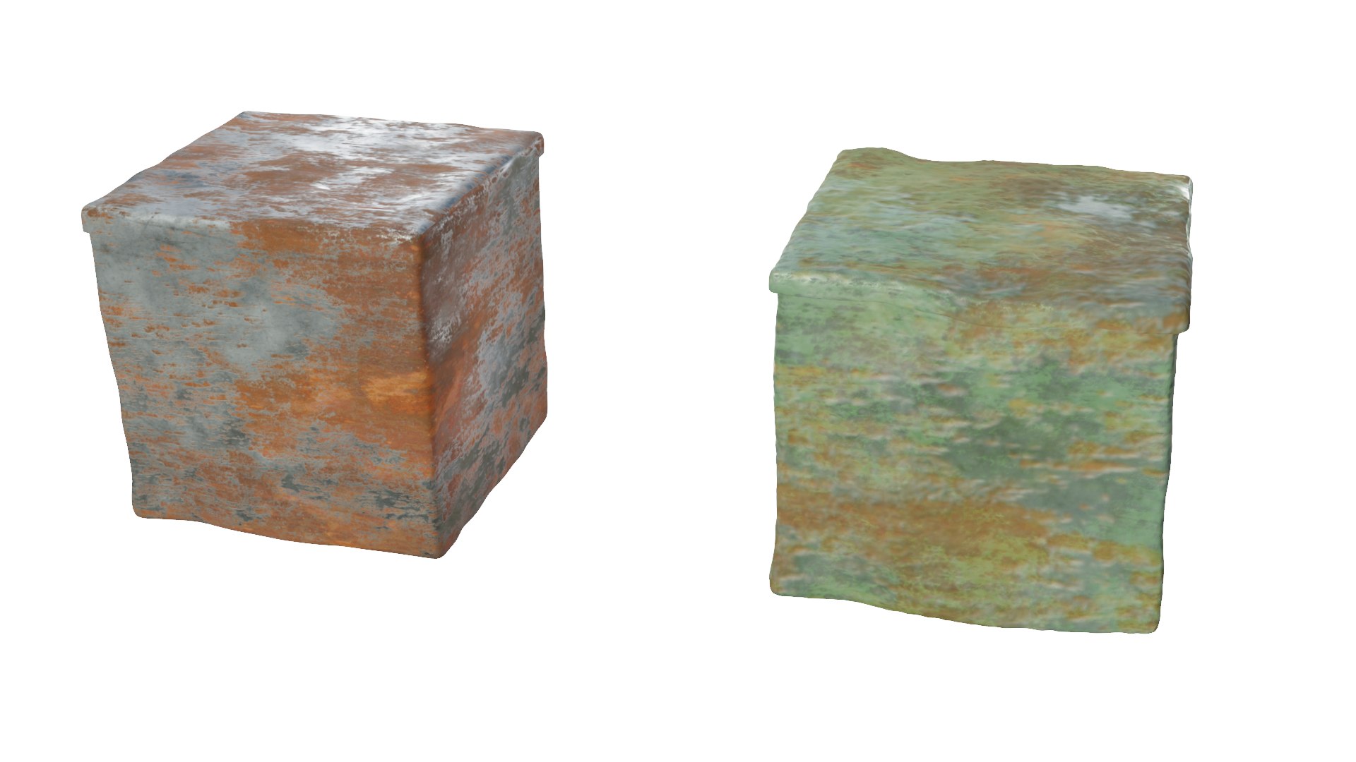 Old rusty metal box 3D model - TurboSquid 2124005