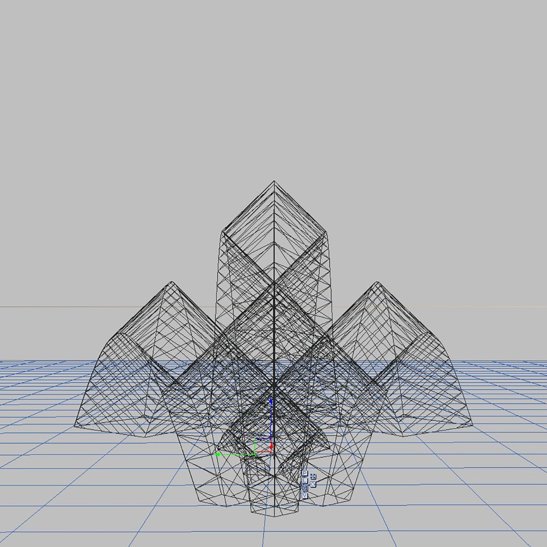 Futuristic Arc Building Architecture 3D Model - TurboSquid 1441121