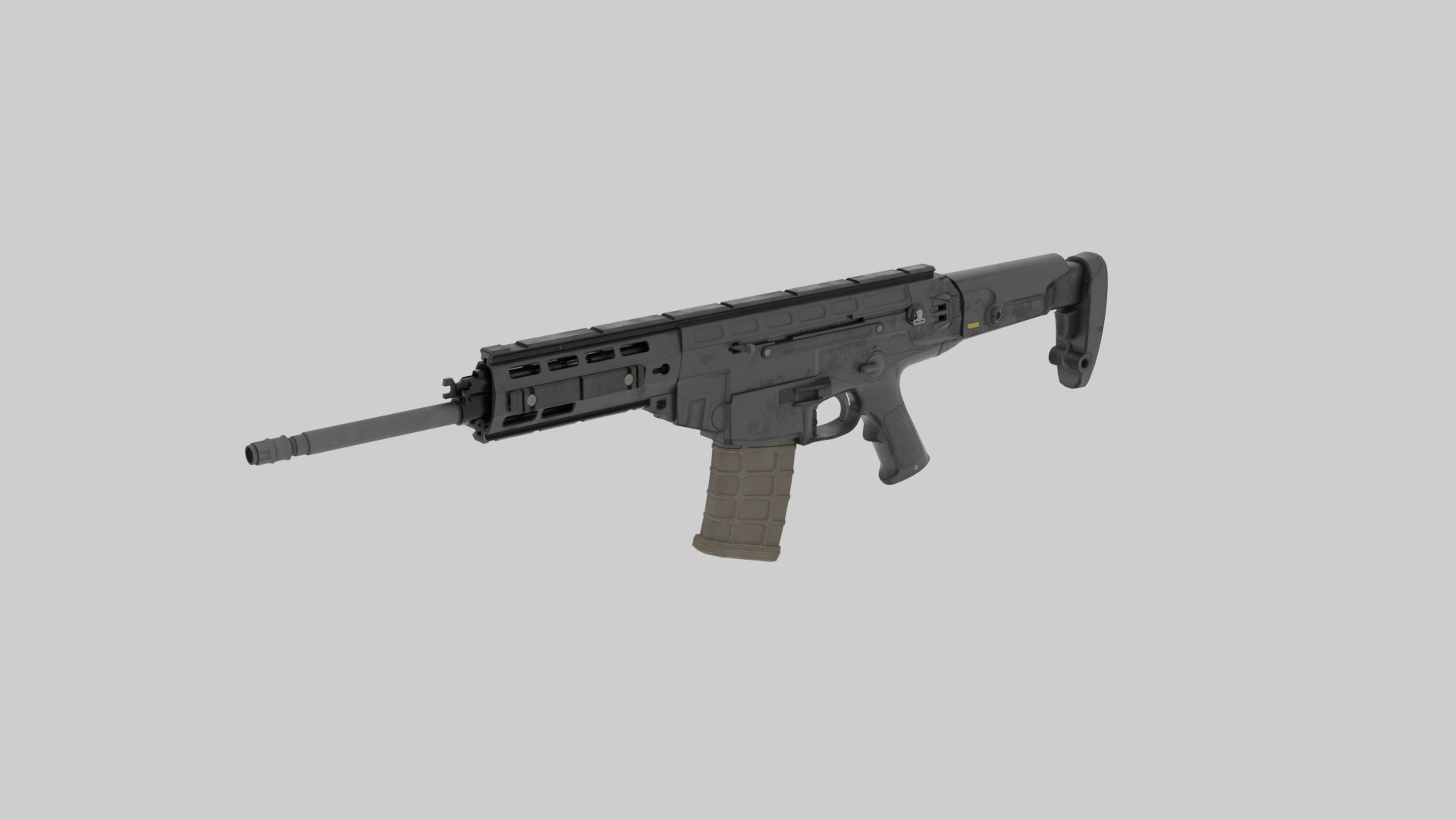R6 ARX200 Assault Rifle 3D Model - TurboSquid 2350542