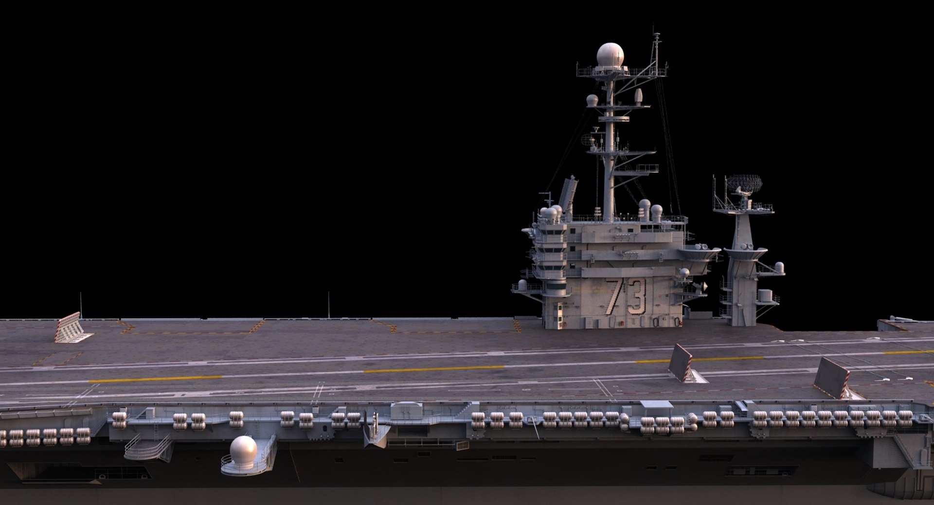 uss george washington aircraft carrier 3d model