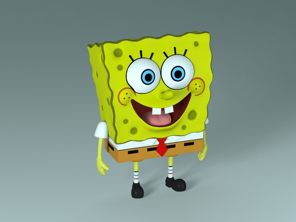 Free 3D Spongebob Models | TurboSquid