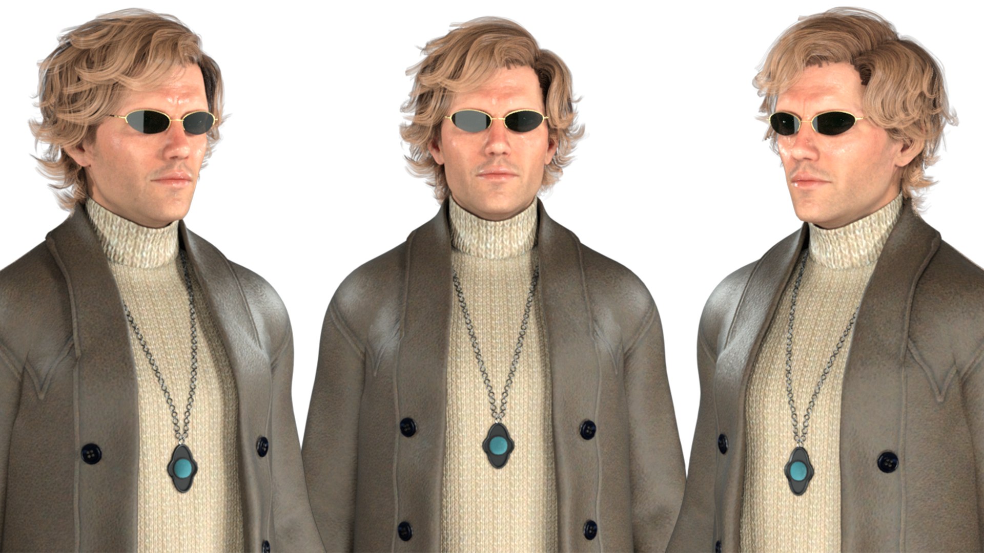 3D Realistic Rigged Style Man-Tommey Character 3D Model - TurboSquid ...