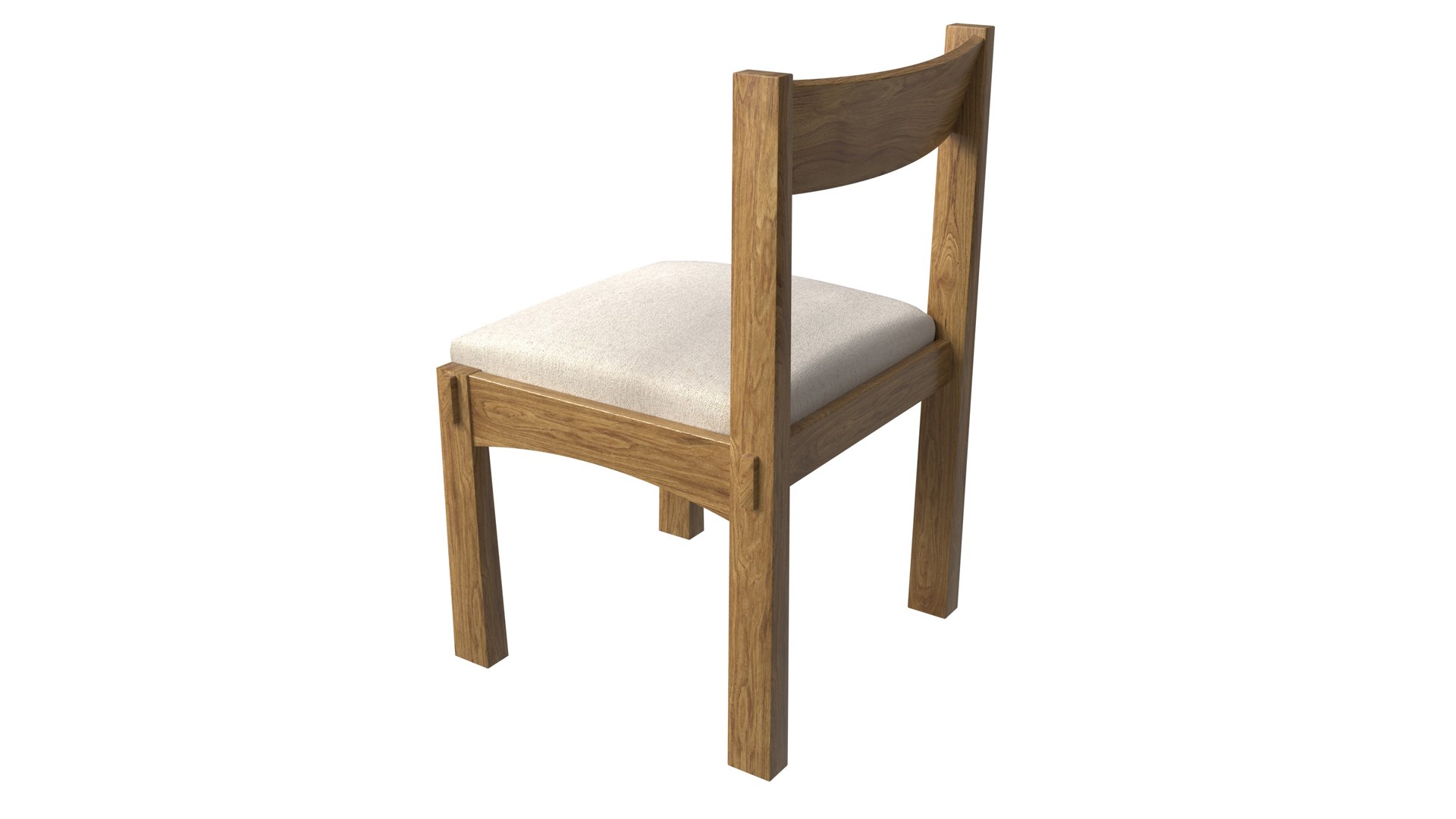 Four Hands Crofton Dining Chair 3D Model - TurboSquid 2444743