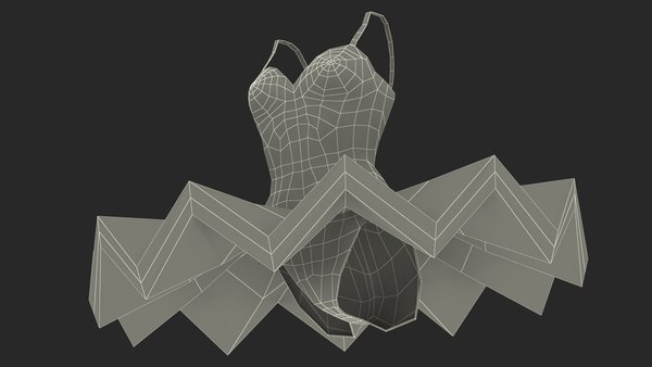 Ballet tutu dress 3D model - TurboSquid 1615393