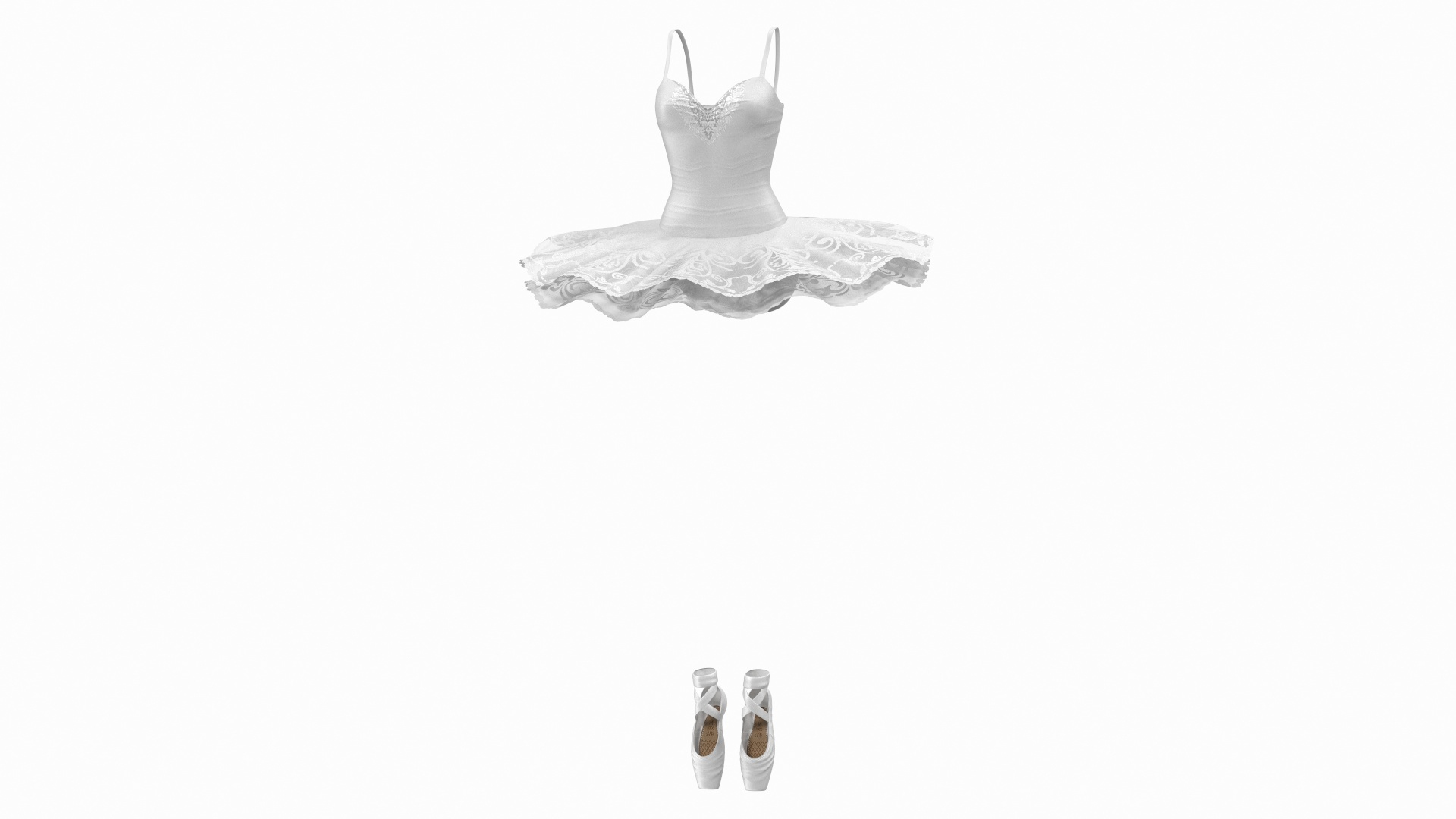 Ballet Tutu Dress 3D Model - TurboSquid 1615393