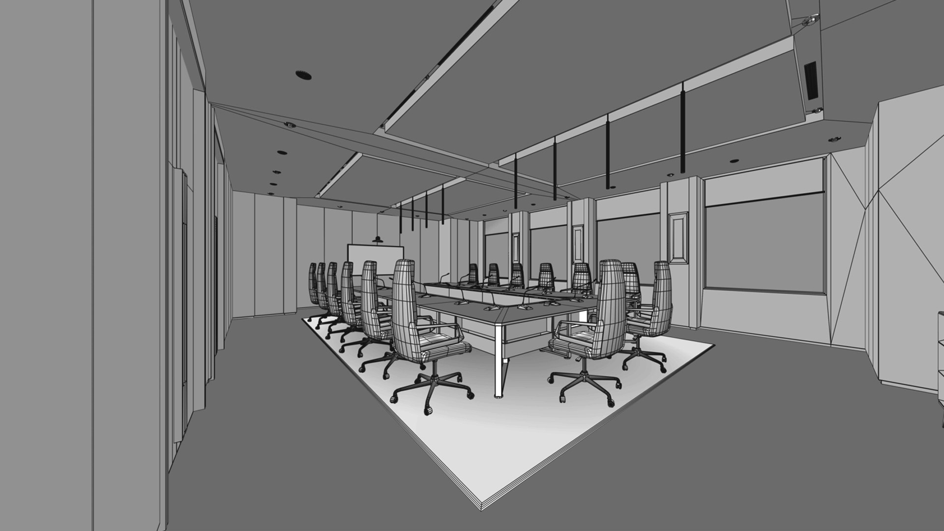 3D Conference Room 06 - TurboSquid 2010746