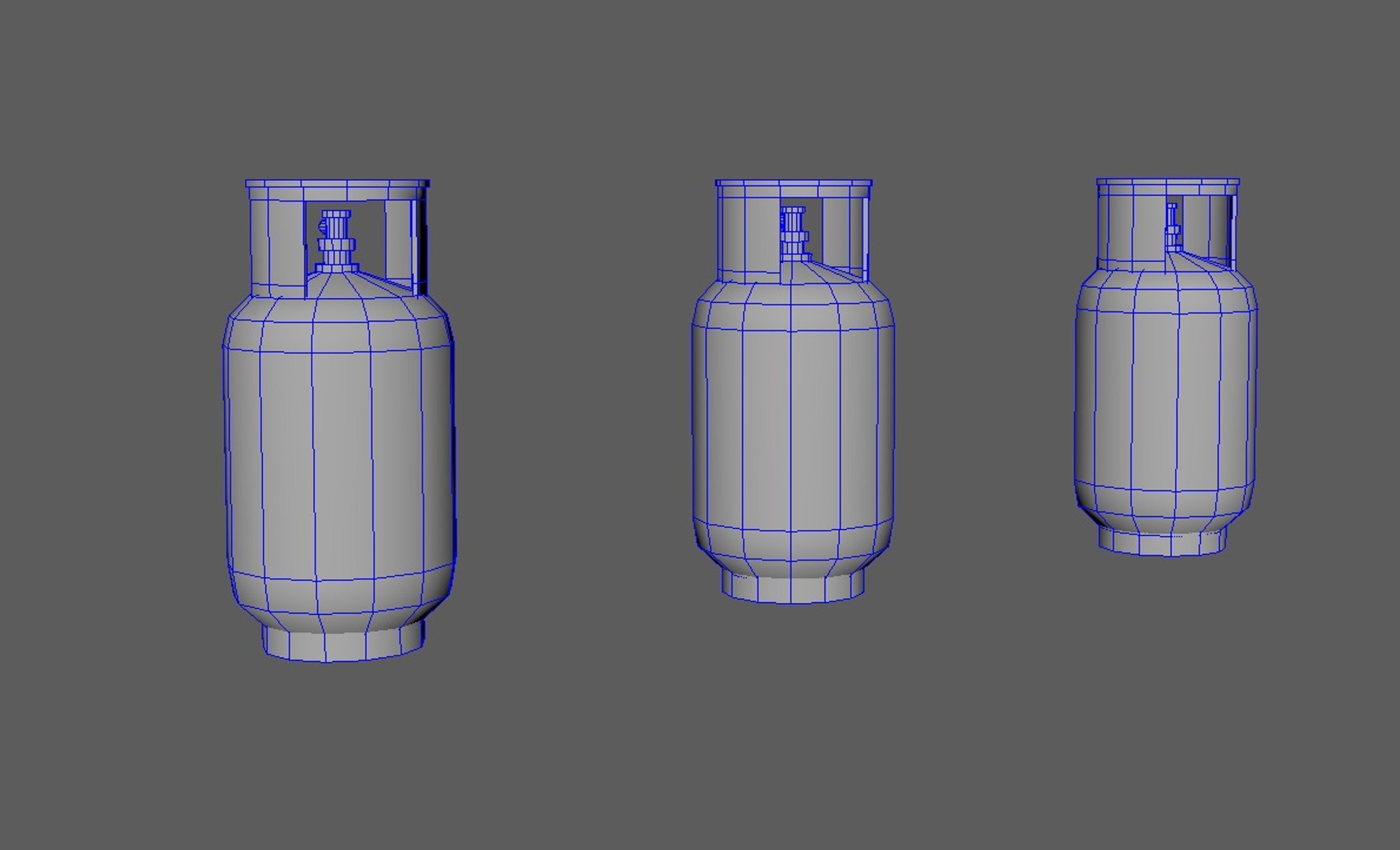 Gas cylinder 3D model - TurboSquid 1527712