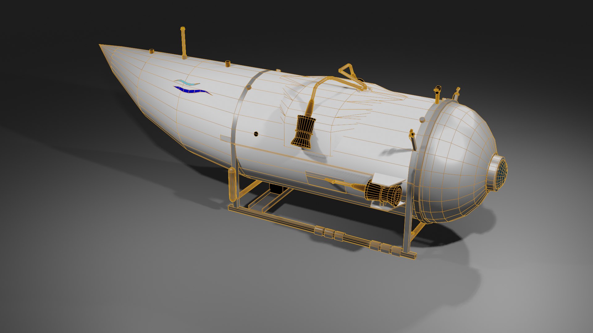 3D Ocean Gate Titan - TurboSquid 2237483