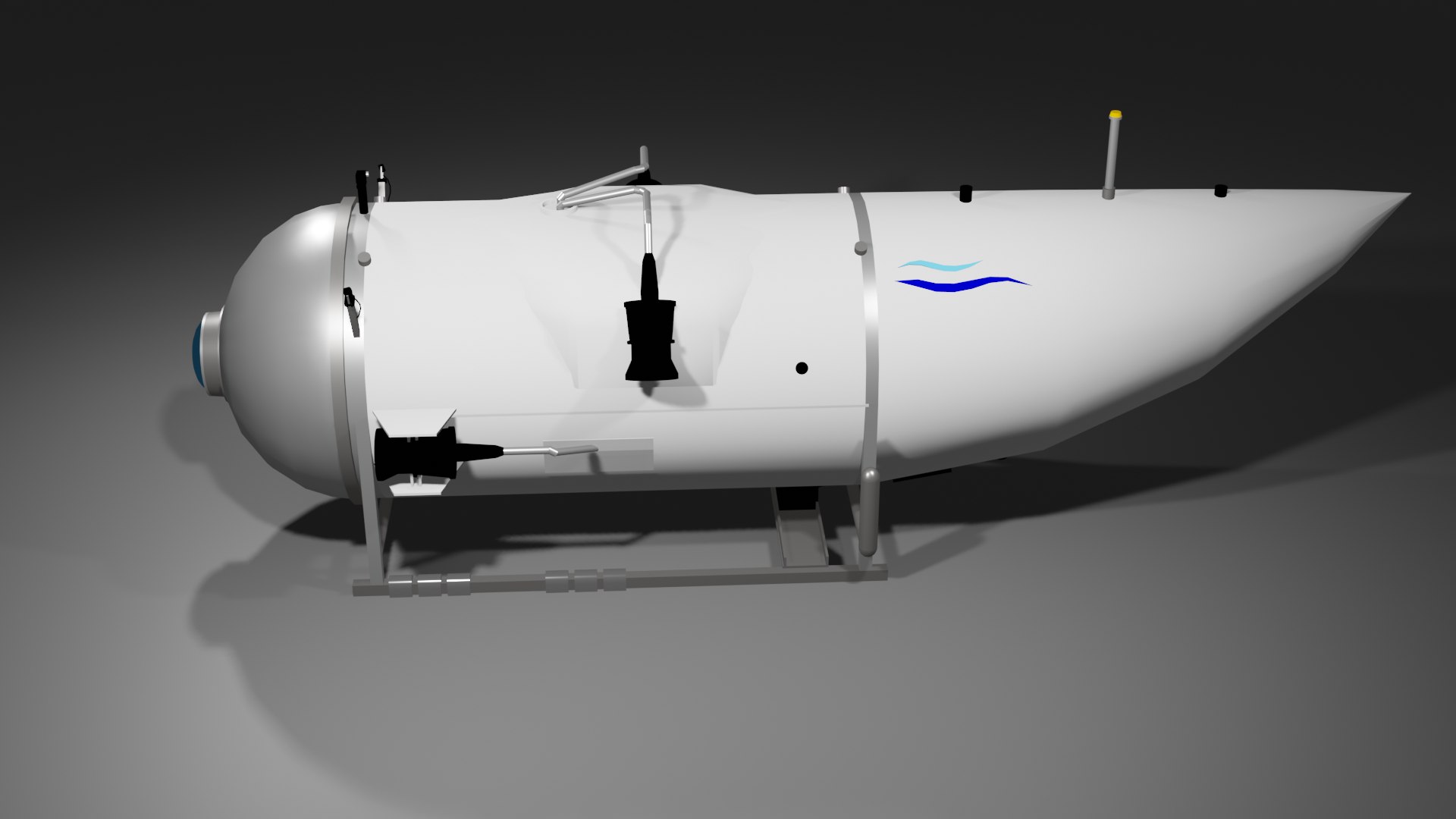 3D Ocean Gate Titan - TurboSquid 2237483