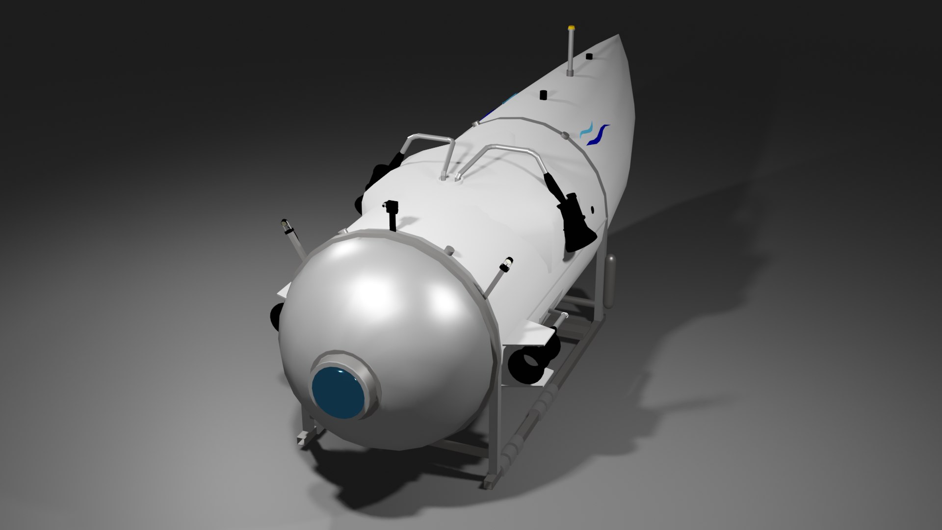 3D Ocean Gate Titan - TurboSquid 2237483