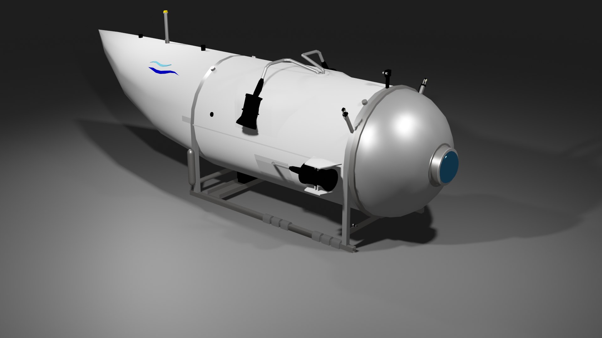 3D Ocean Gate Titan - TurboSquid 2237483