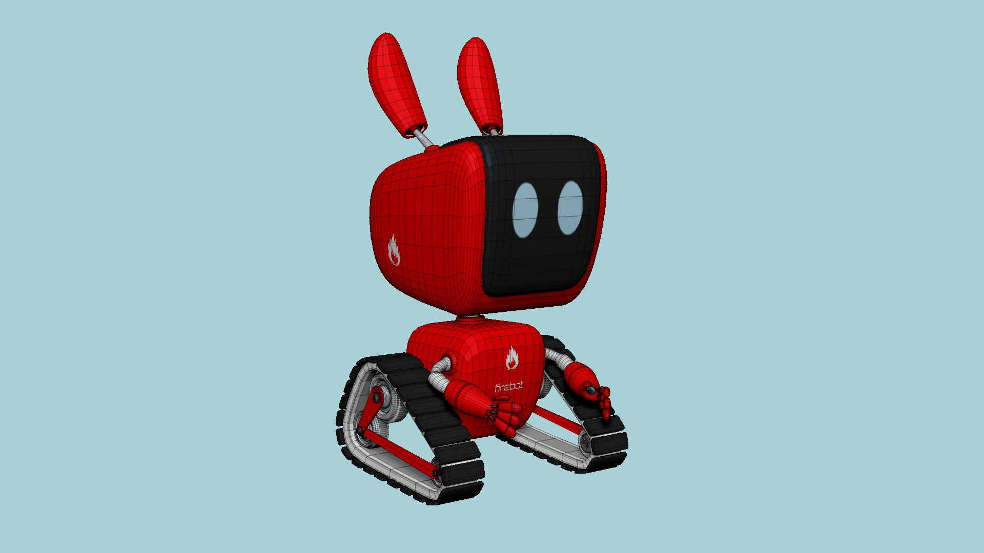 3D 04 Cute Robot Collection - Character SciFi Design - TurboSquid 1770239