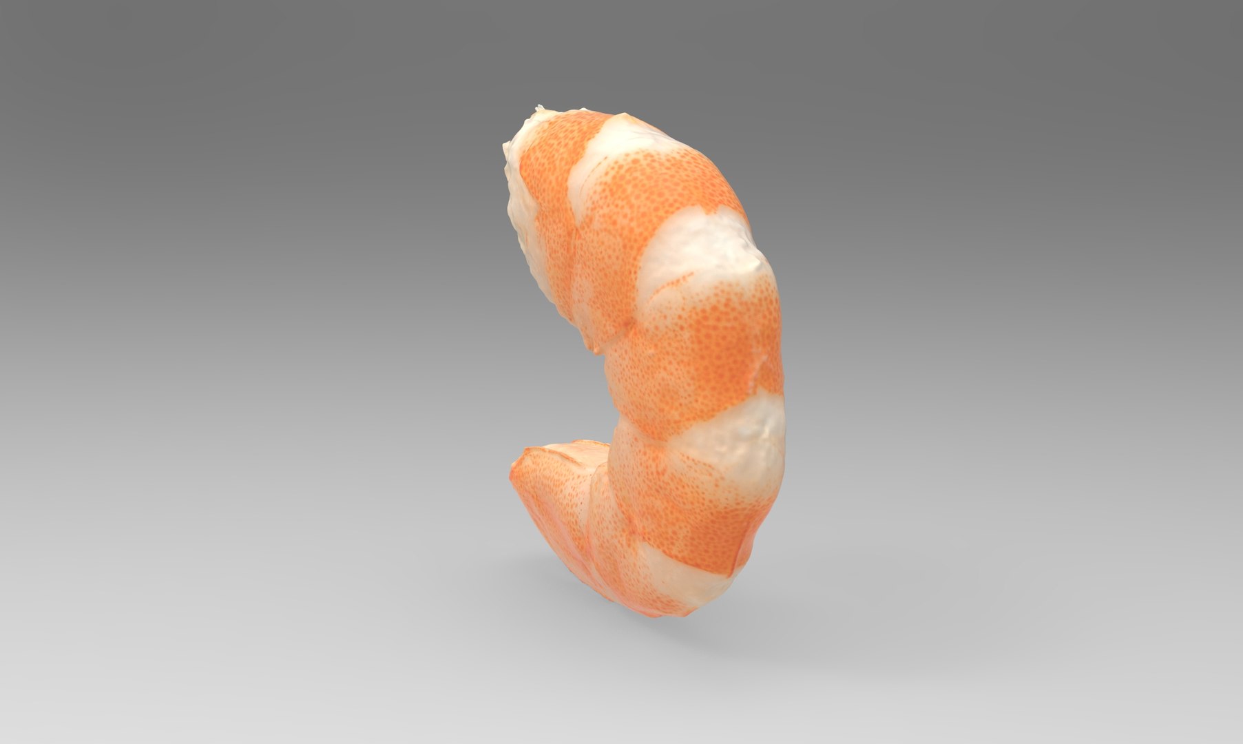 3D Boiled Shrimp Model - TurboSquid 2168697