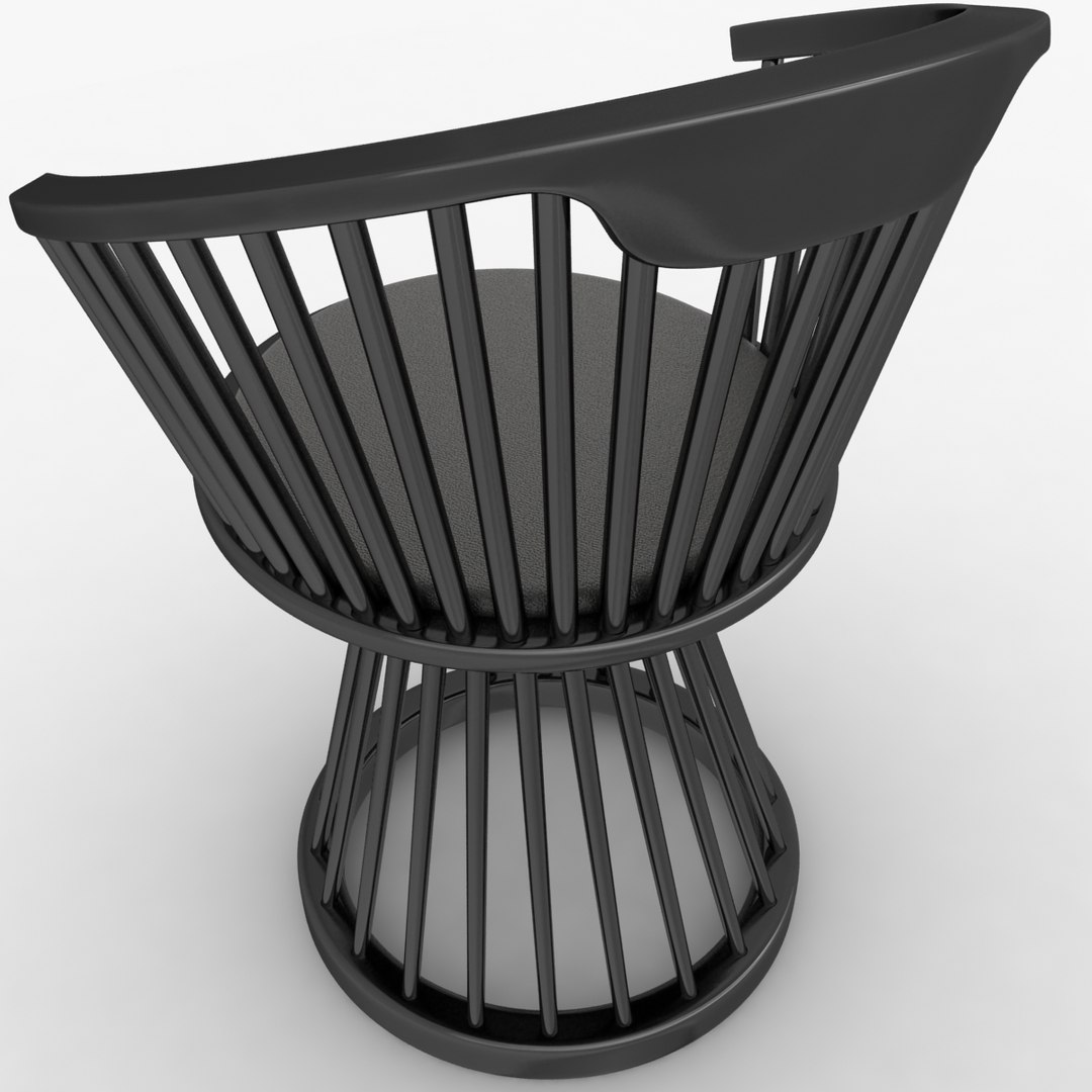 realistic fan dining chair max