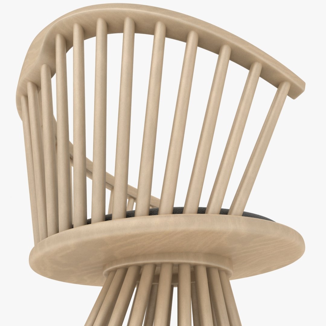 realistic fan dining chair max