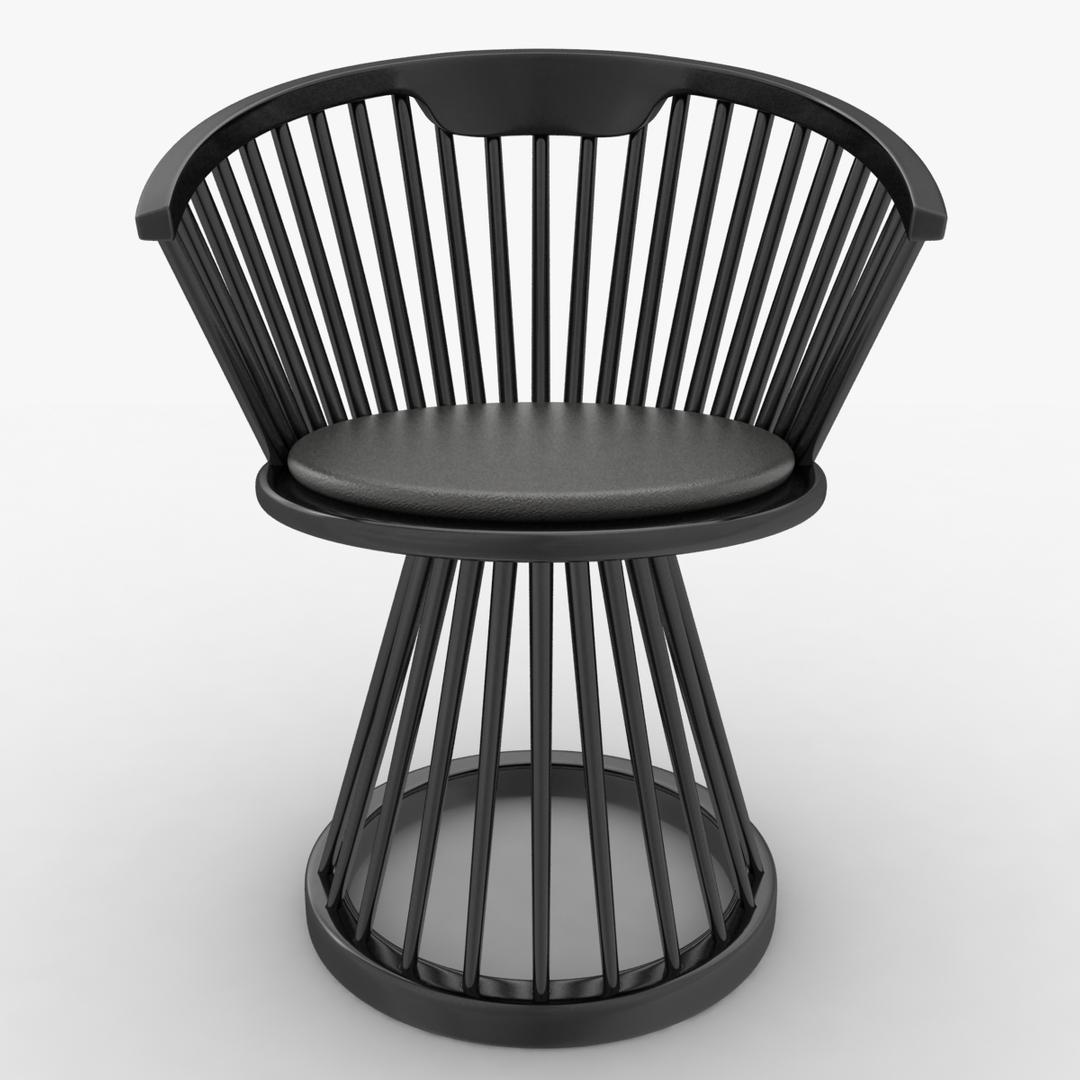 realistic fan dining chair max