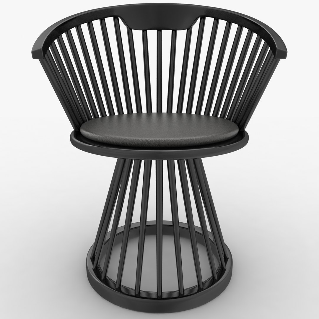 realistic fan dining chair max