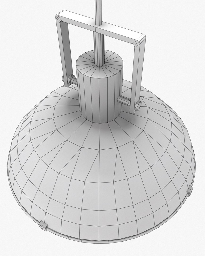 Ready Industrial Overhead Light 3D Model - TurboSquid 1153310