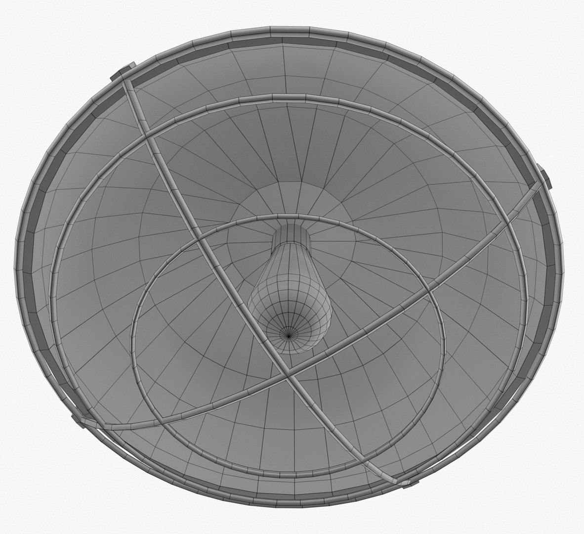 Ready Industrial Overhead Light 3D Model - TurboSquid 1153310
