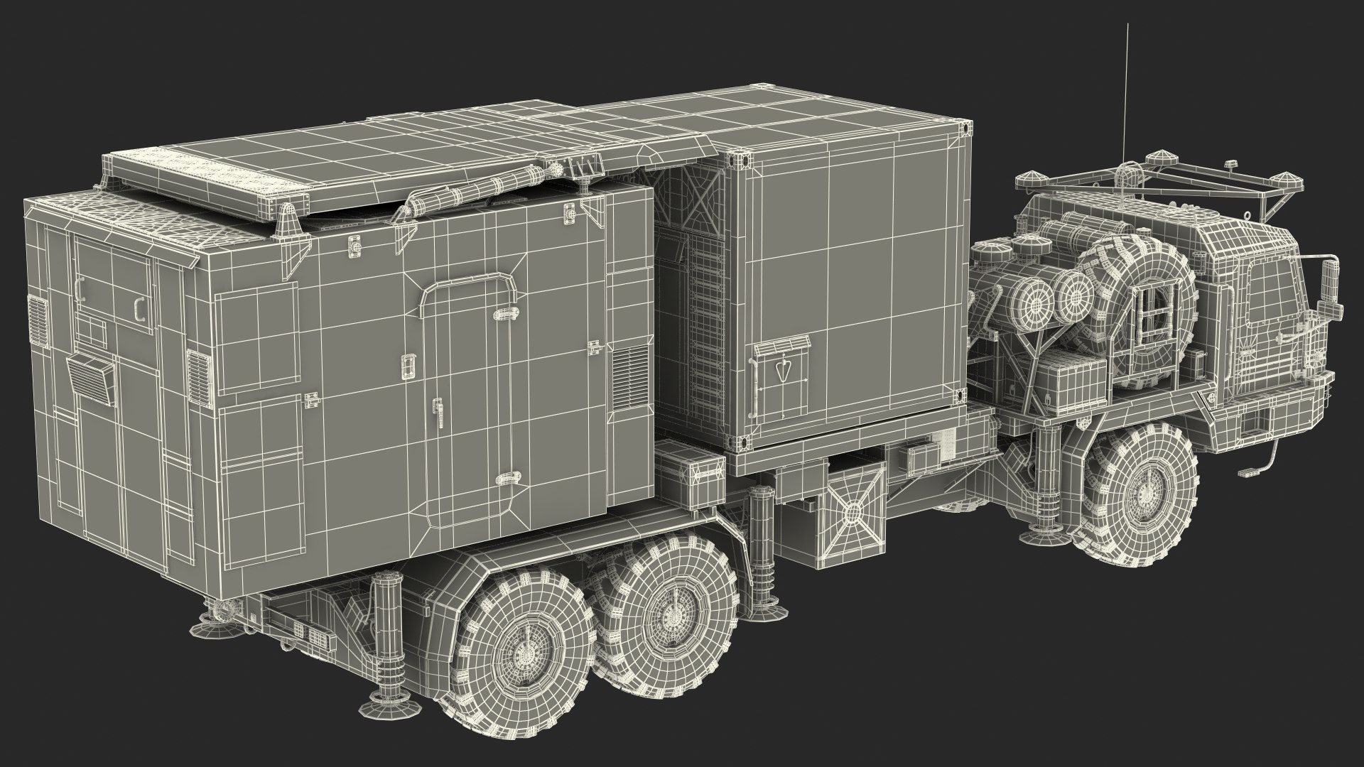 Multi Function Mobile Tracking 3D Model - TurboSquid 1703415