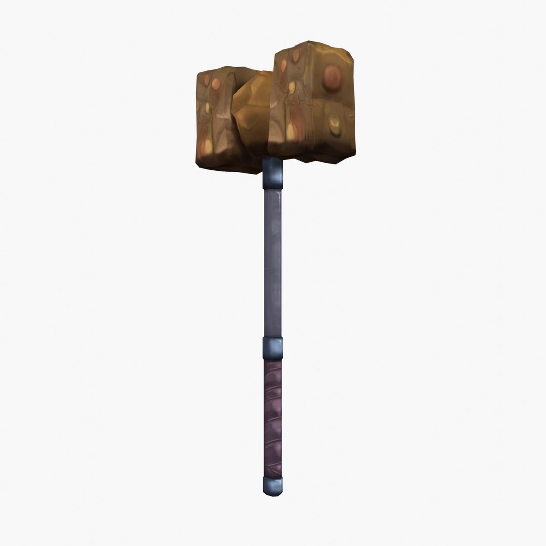 Stylized Hammer Model - TurboSquid 1976633