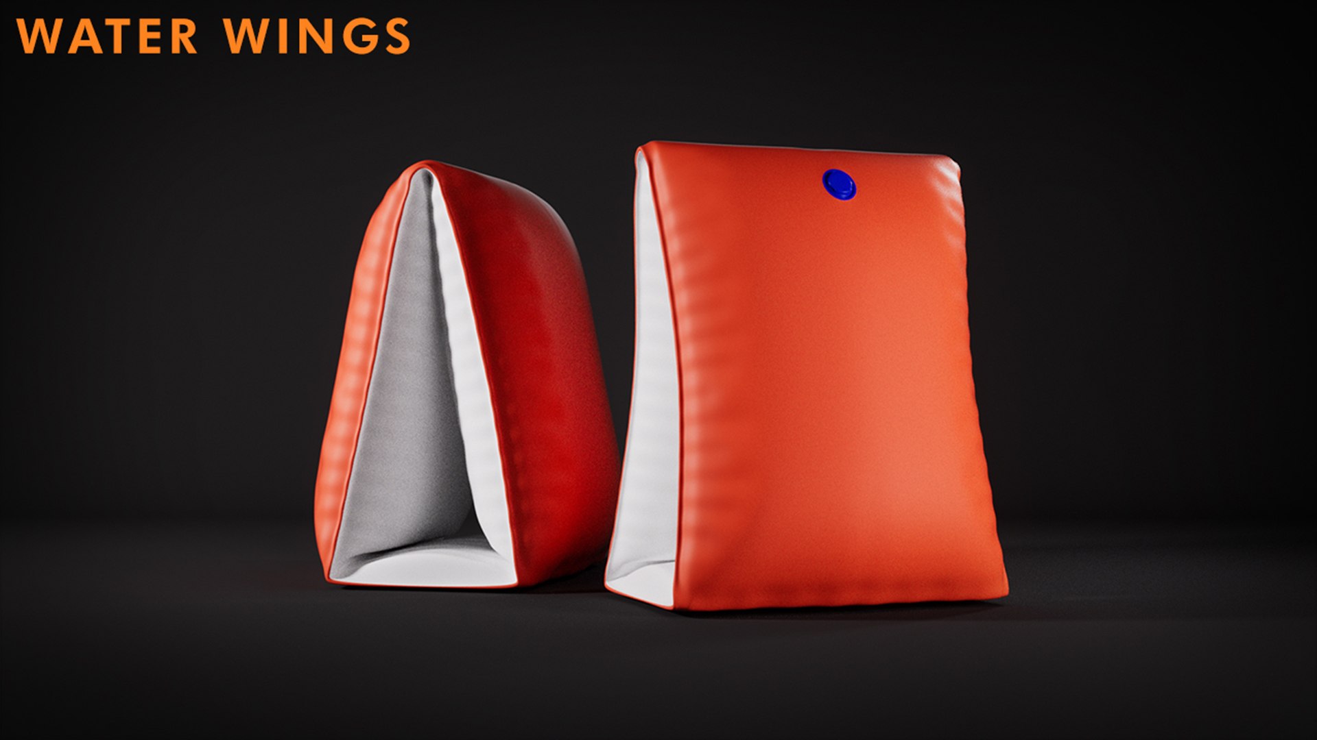 Water Wings Inflated 3D - TurboSquid 2458907