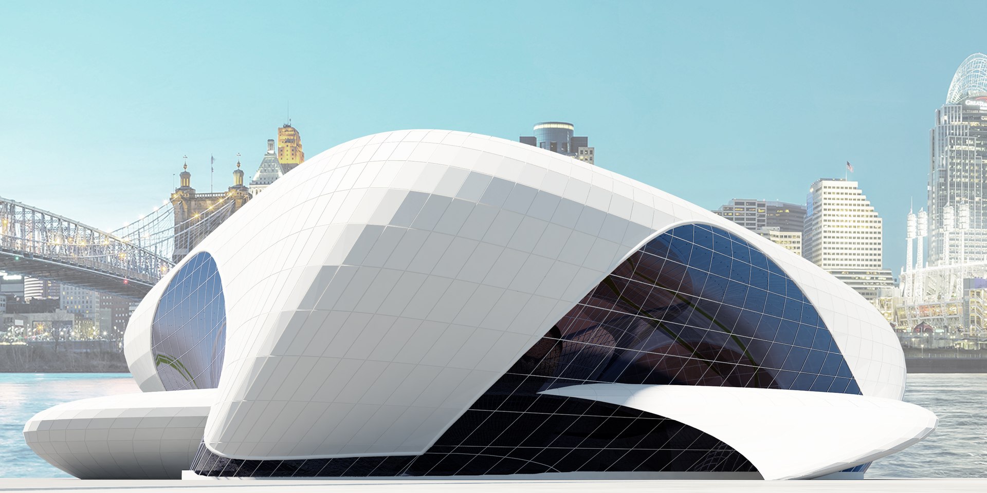 Modern building model - TurboSquid 1258272