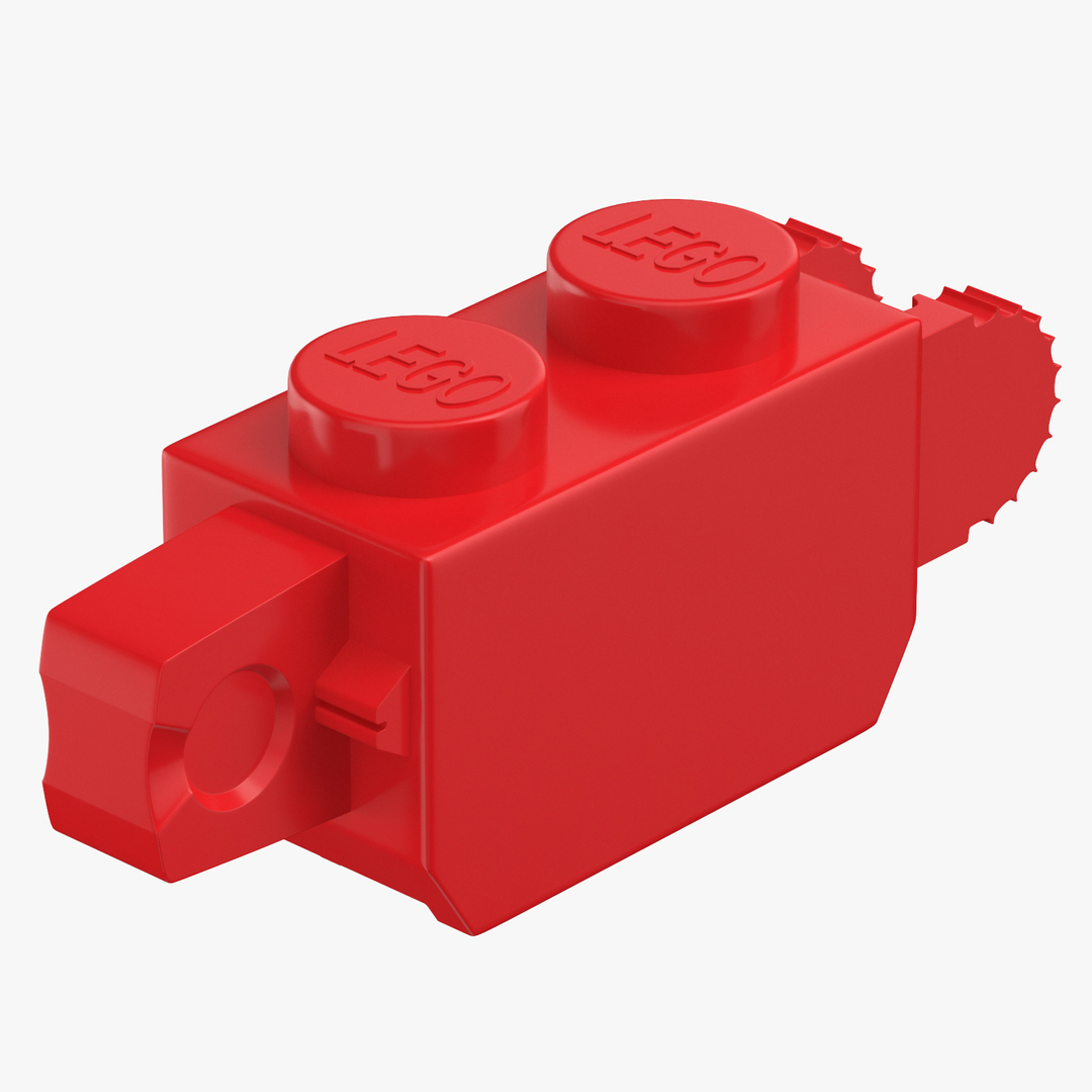 3D bright red lego bricks - TurboSquid 1492395