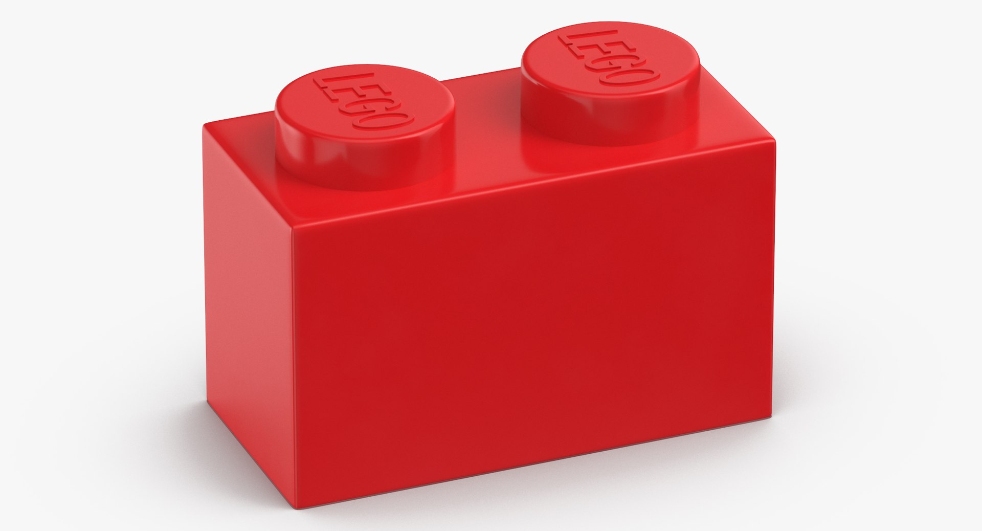 3D Bright Red Lego Bricks - TurboSquid 1492395