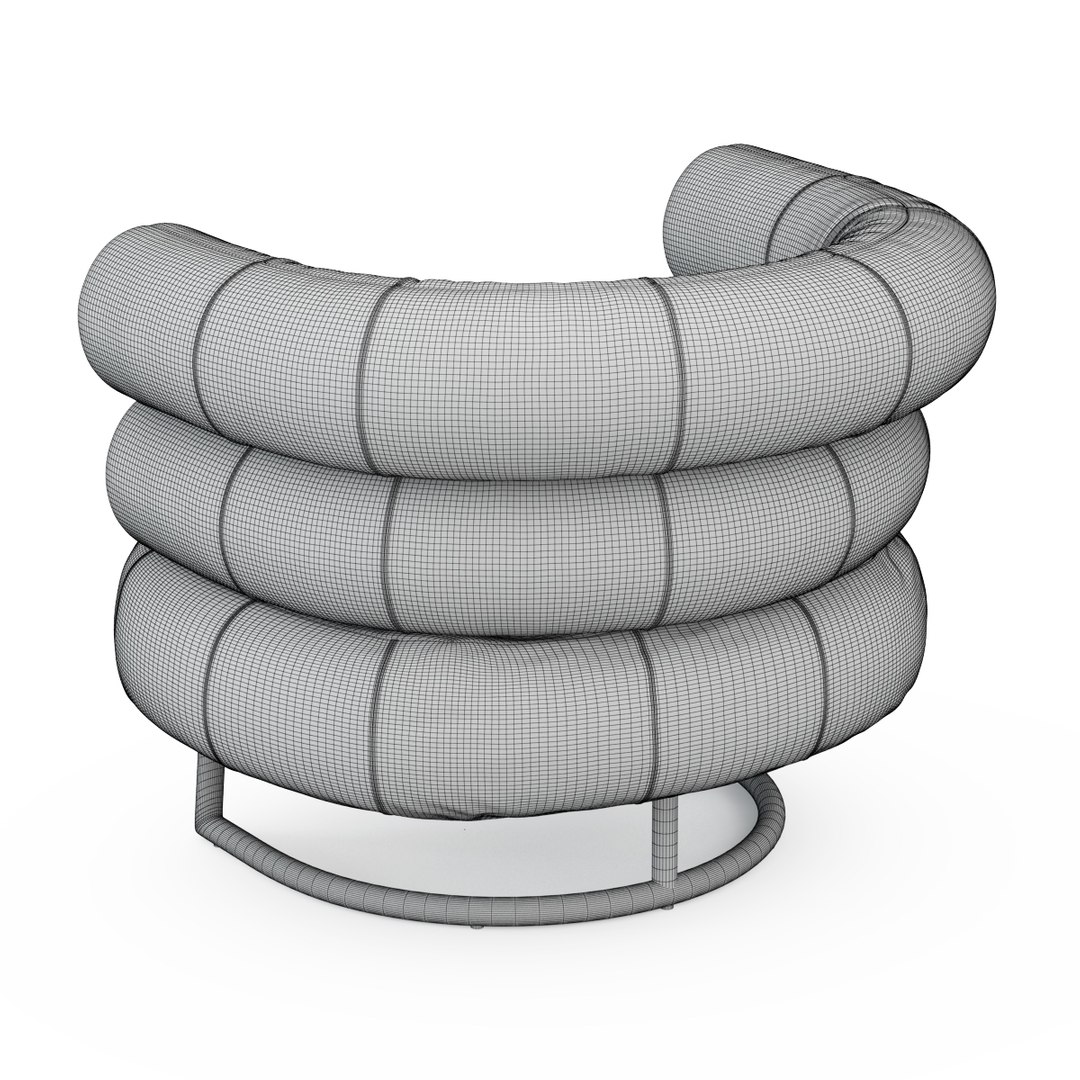 3d Armchair Bibendum Model