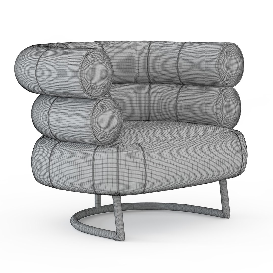 3d Armchair Bibendum Model
