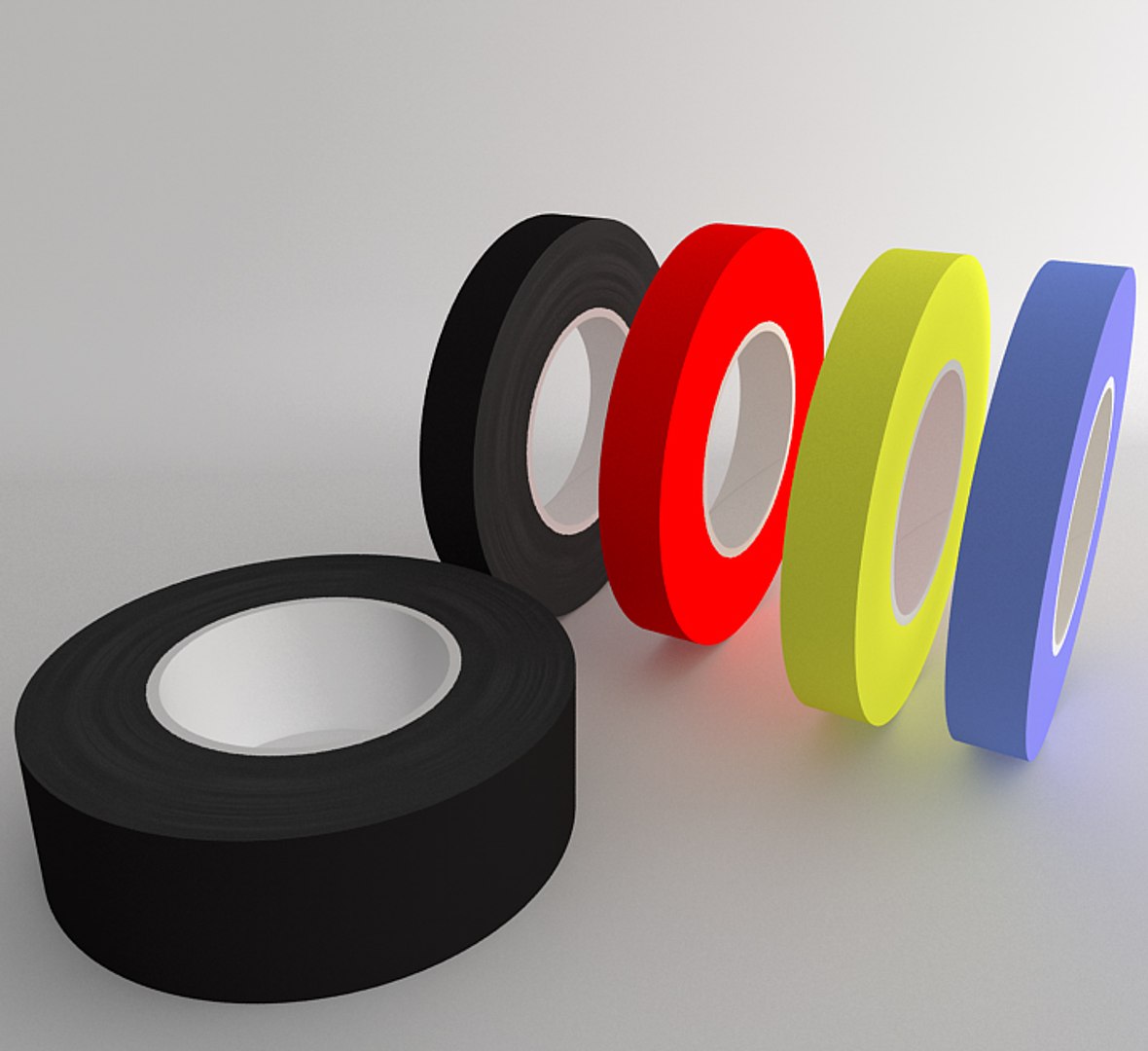 Scotch Colors 3d Model