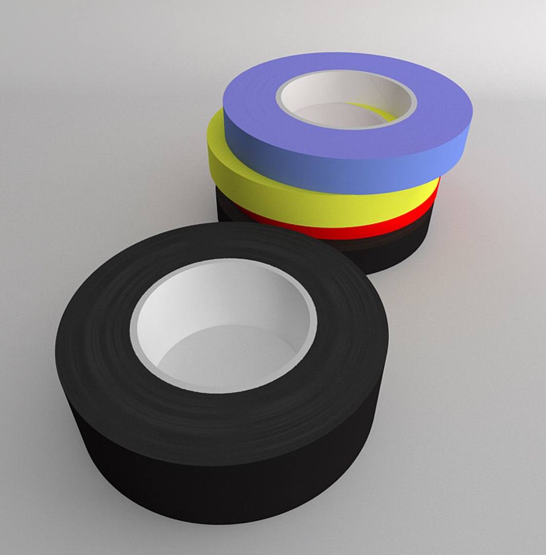 Scotch Colors 3d Model