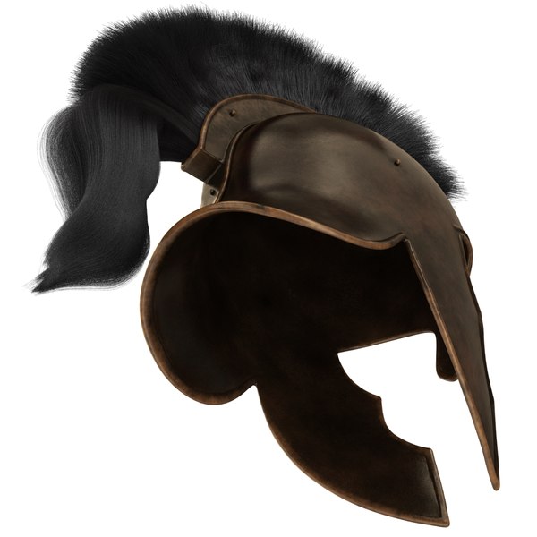 3d model trojan helmet