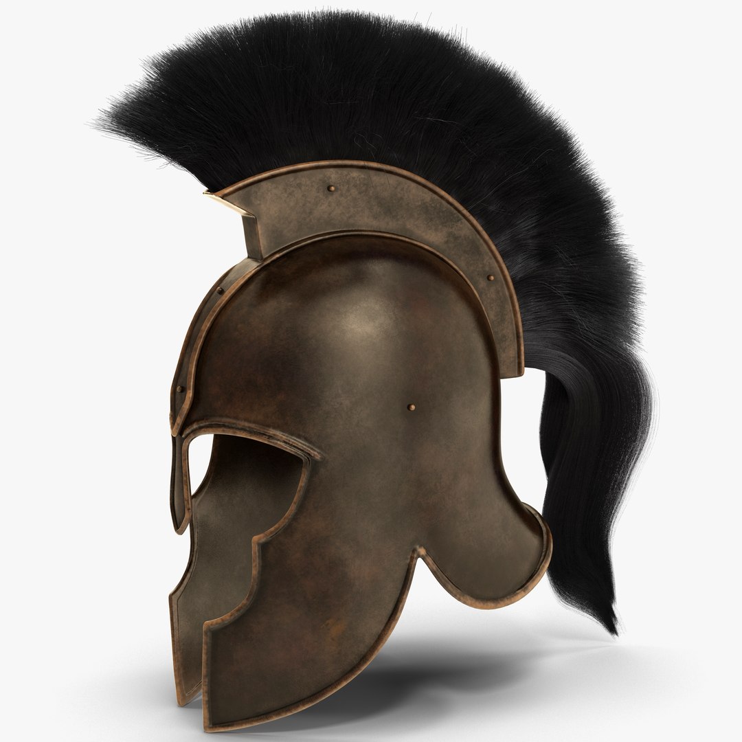 3d model trojan helmet