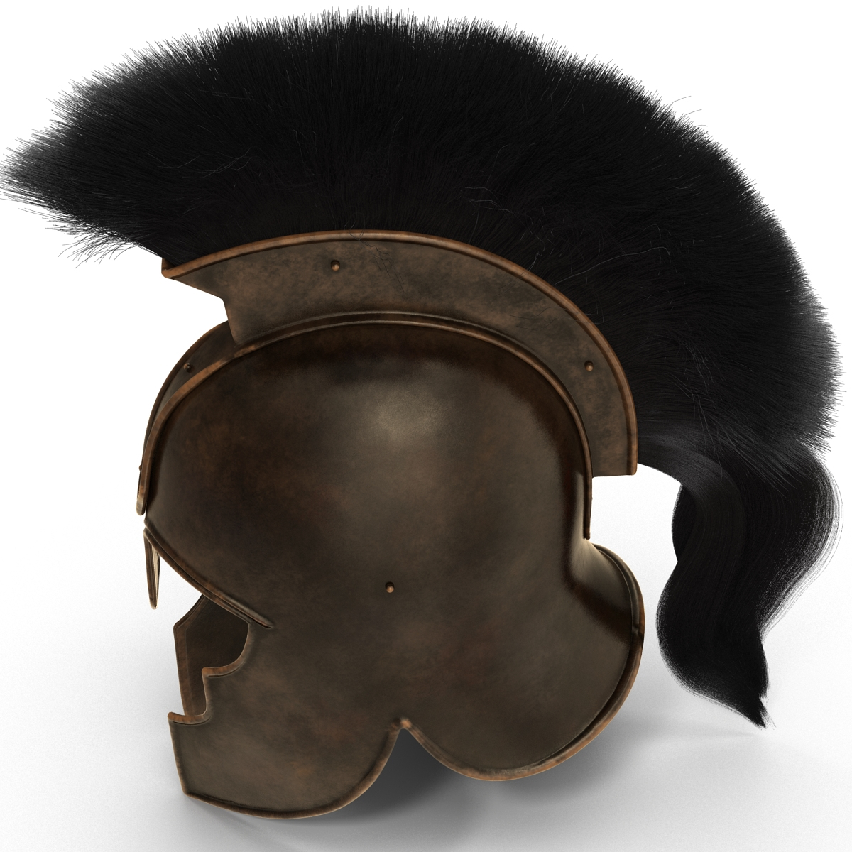 3d model trojan helmet