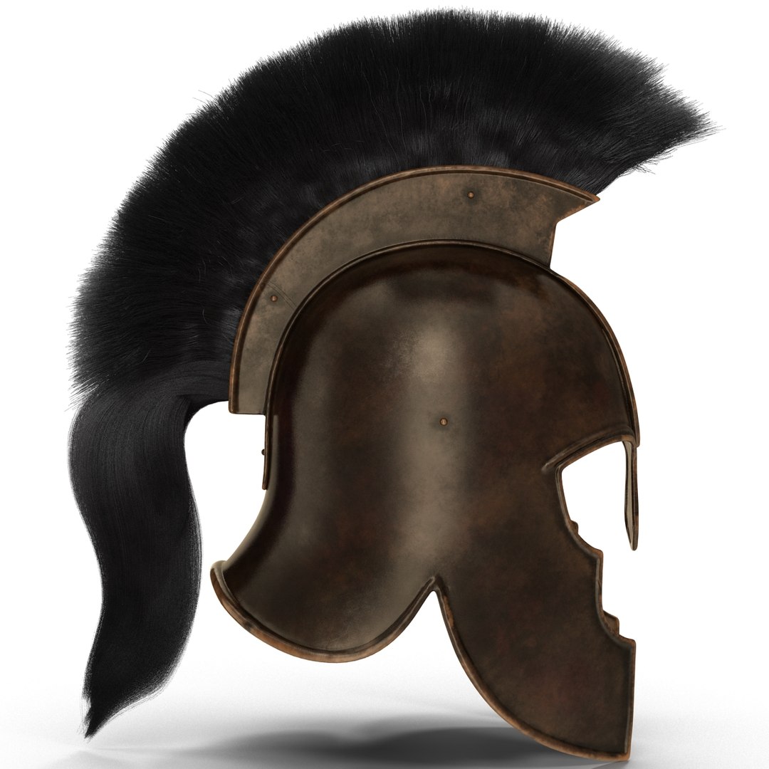 3d Model Trojan Helmet