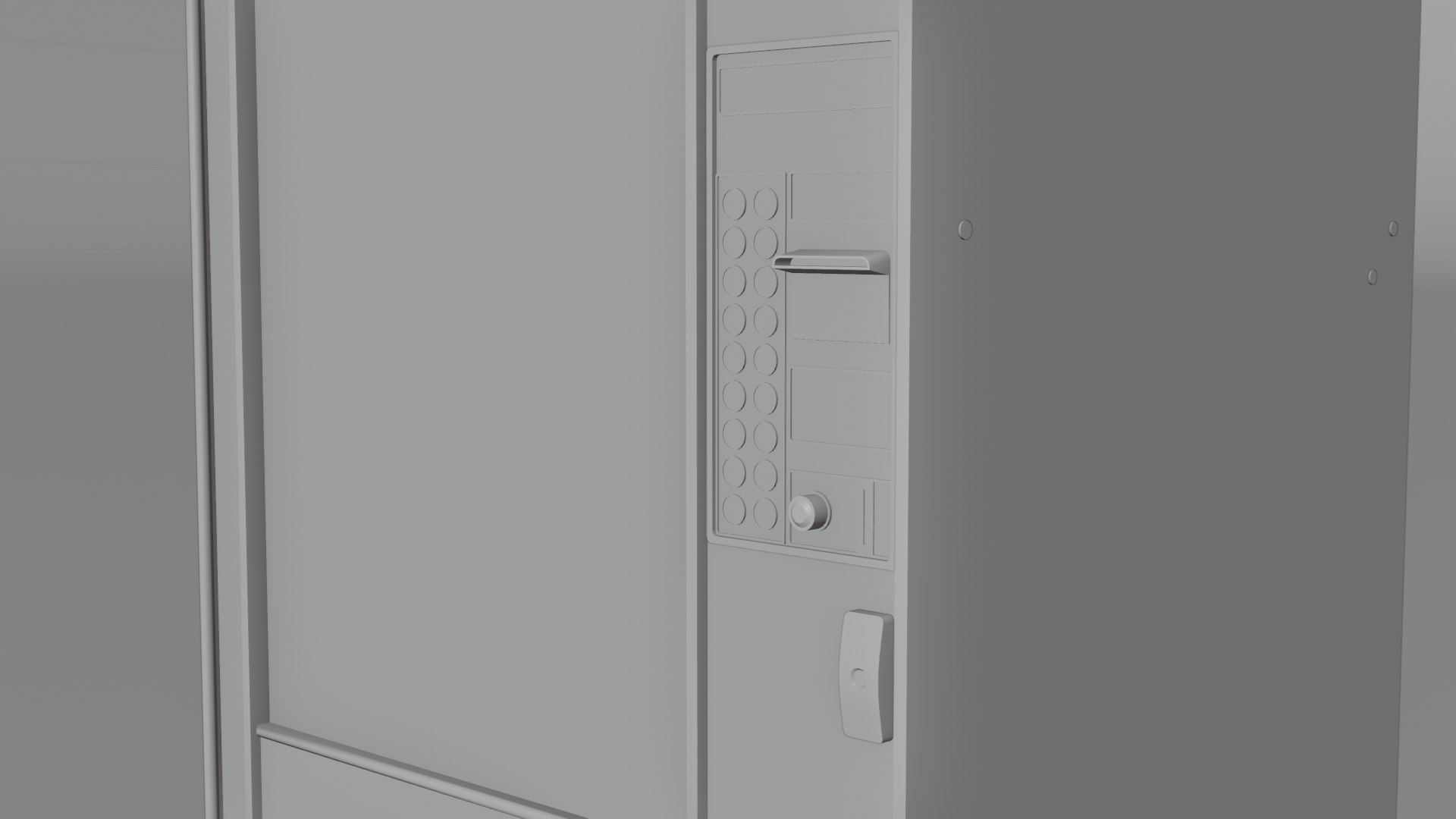 3D 80s Retro Vending Machine With 8K 4K And 2K Textures Low-poly 3D ...