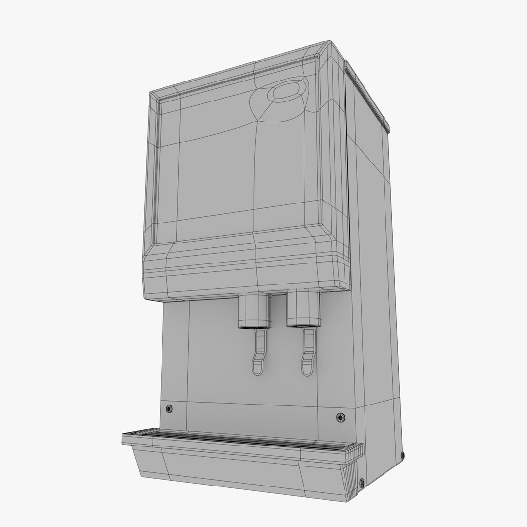3d model water dispenser